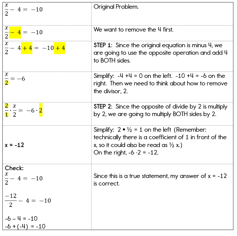 2 Step Equations Questions And Answers Tessshebaylo