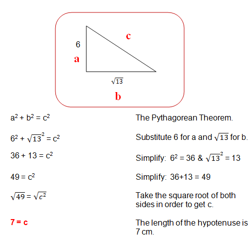 Pythagorean Theorem
