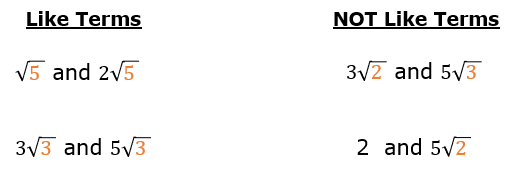 Simple Steps For Adding Square Roots